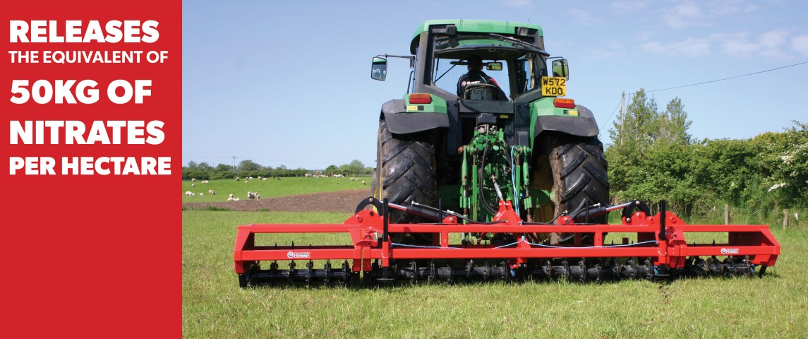 Agricultural Aerator from Blaney Agri.